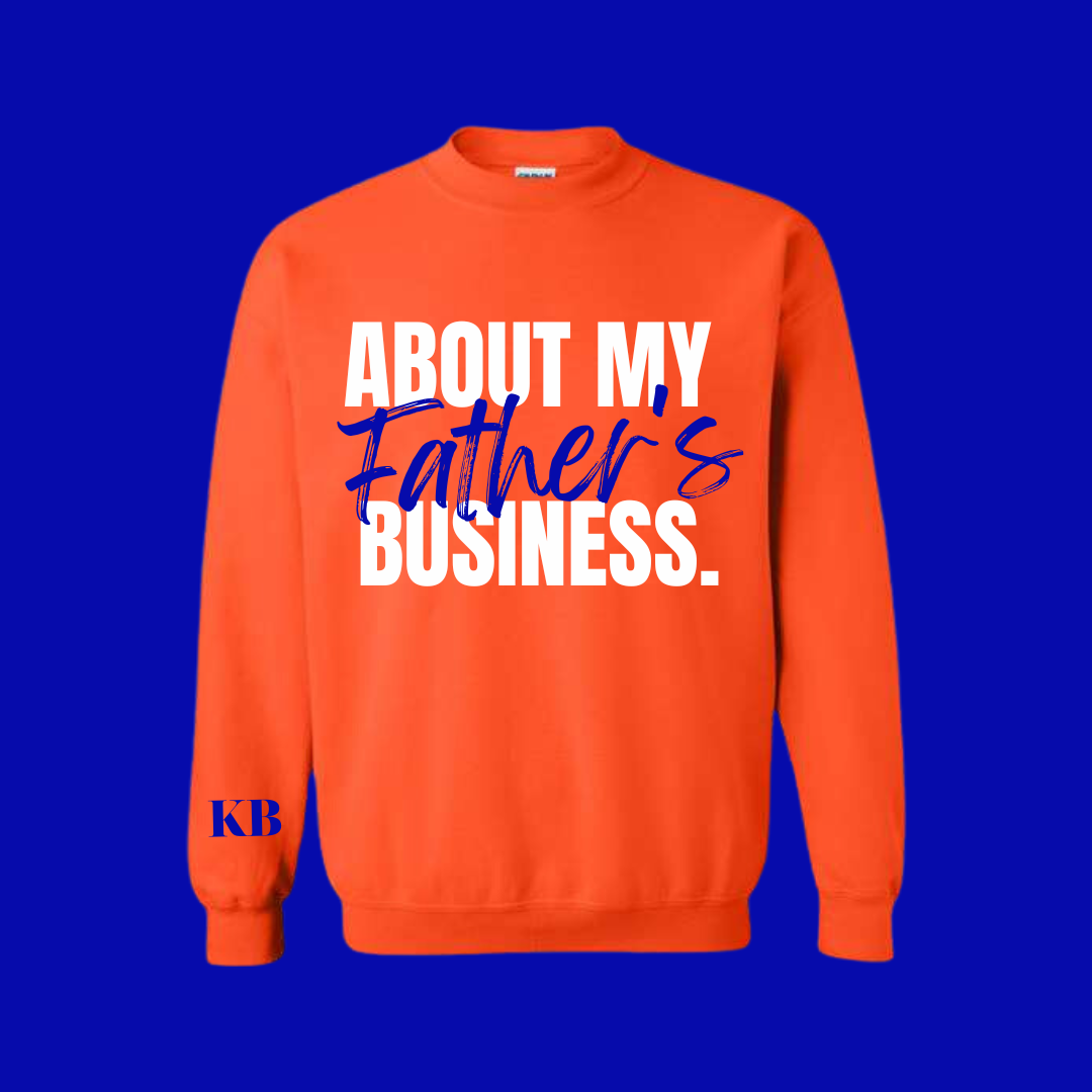 About My Father's Business. (The Royal Collection) – KB Christian Apparel