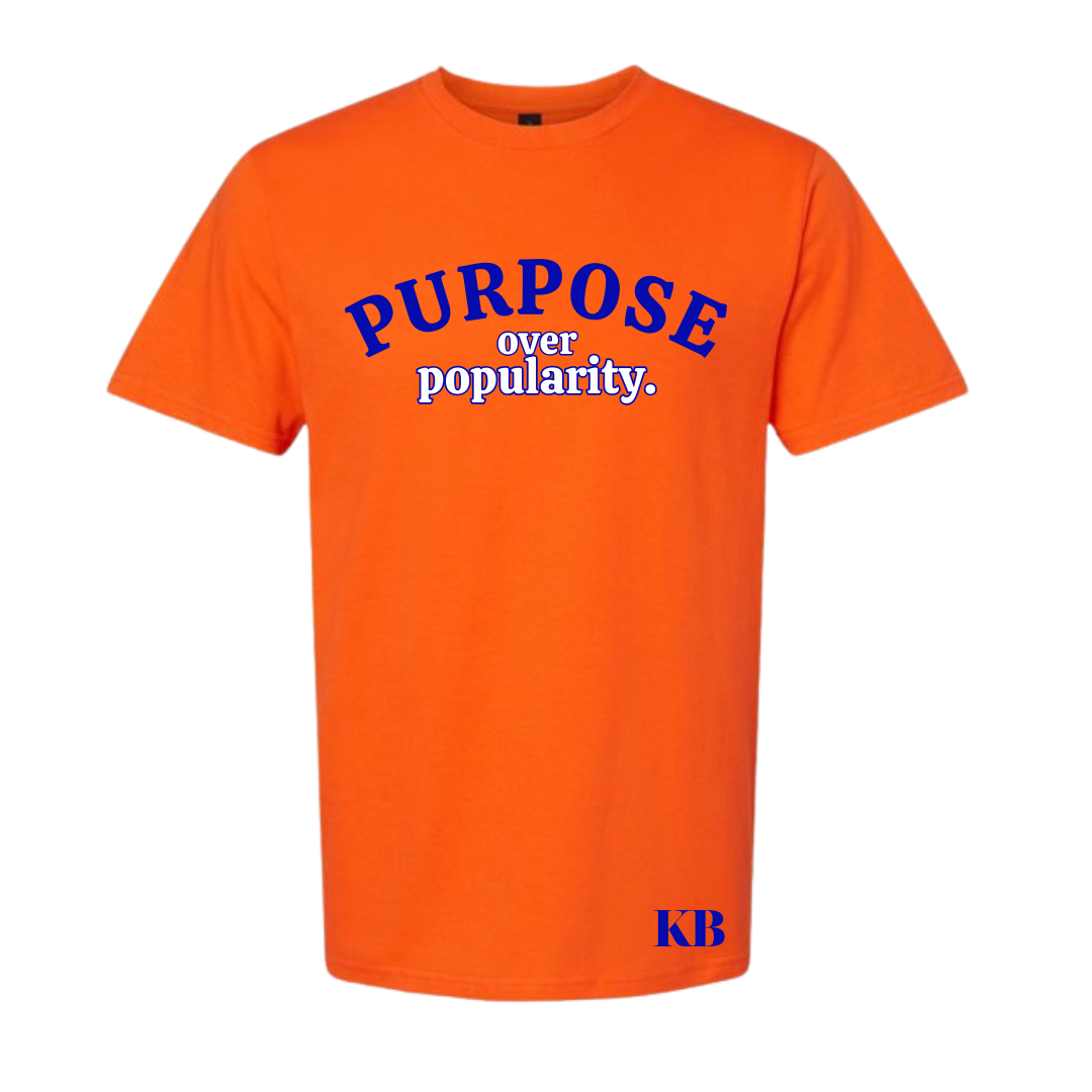 Purpose Over Popularity – KB Christian Apparel