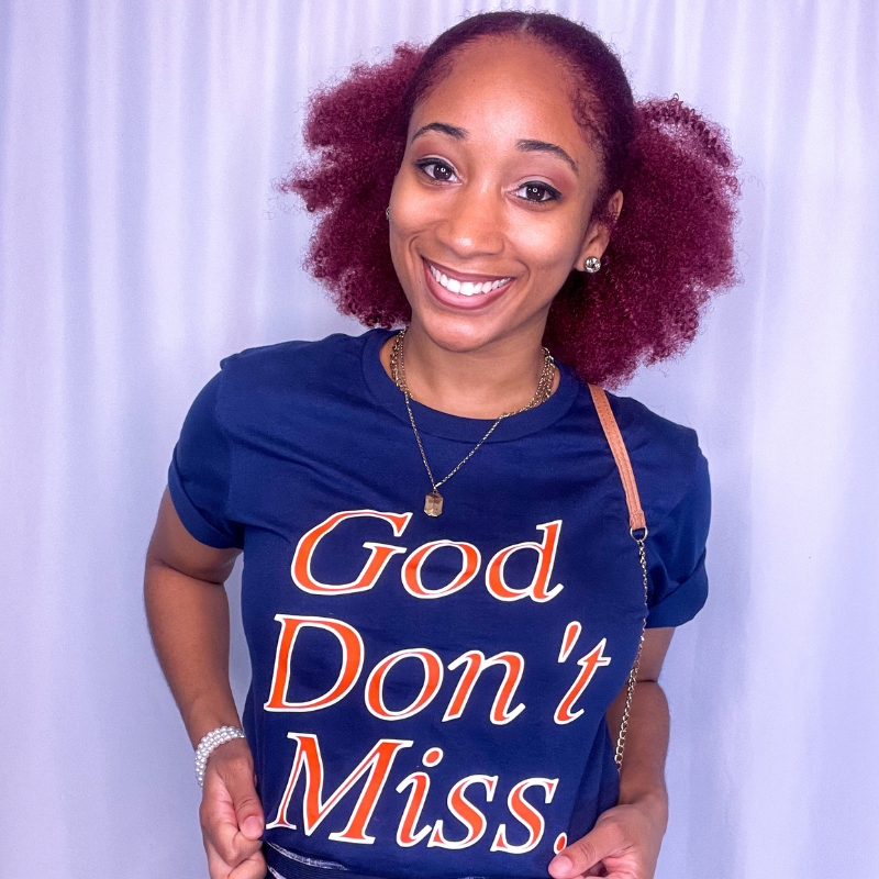 God Don't Miss – KB Christian Apparel