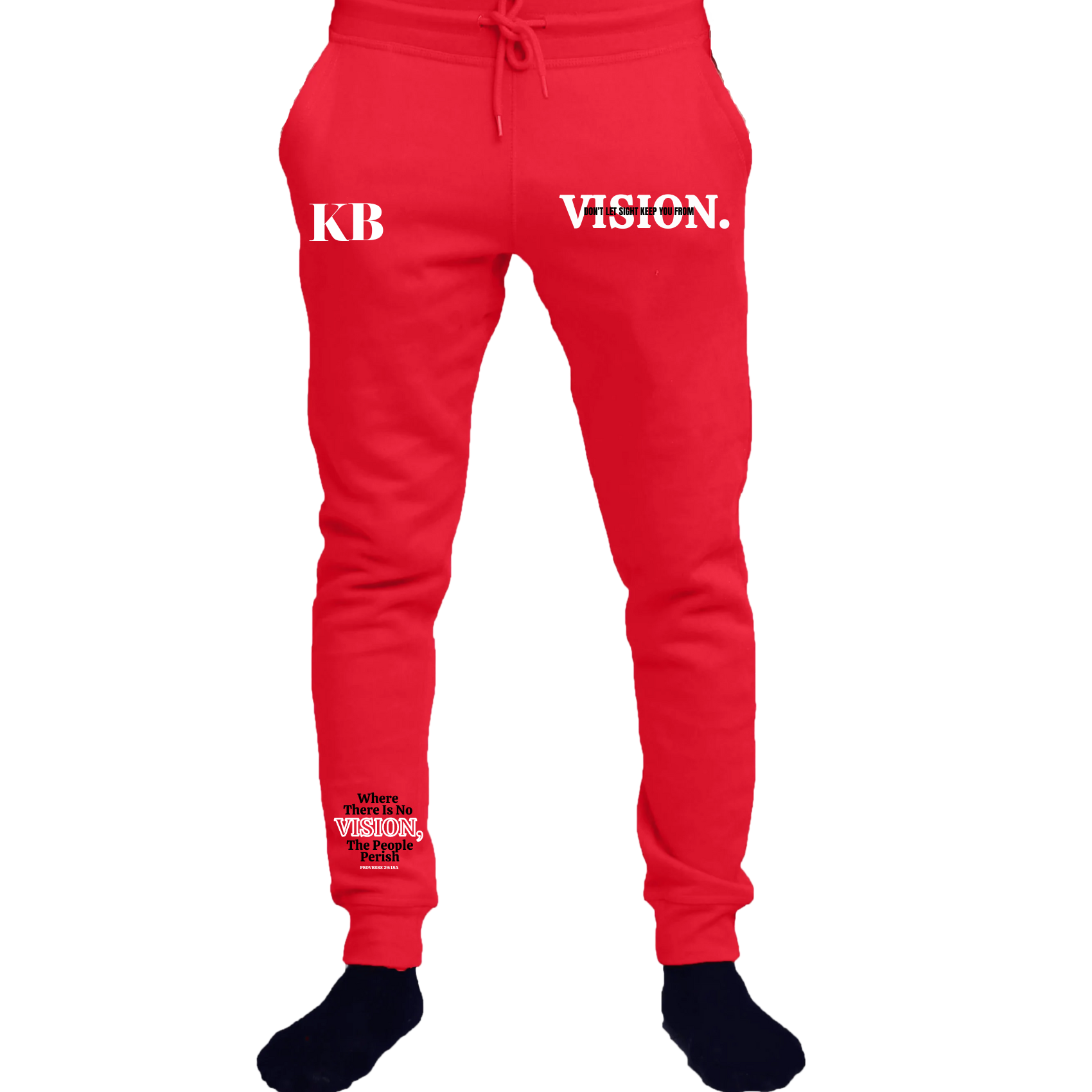 Don't Let Sight Keep You From Vision Joggers – KB Christian Apparel